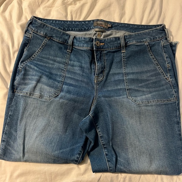 torrid | Jeans | Torrid Blue Boyfriend Jeans Relaxed Fit | Poshmark